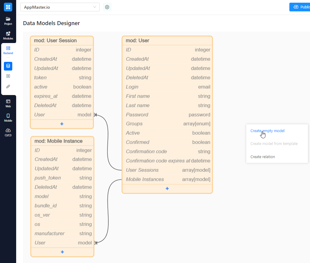 Arsitektur Aplikasi | AppMaster docs